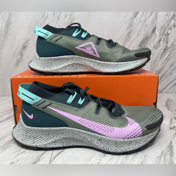 Nike | Shoes | Nike Pegasus Trail 2 Seaweed Green Womens Sizes | Poshmark
